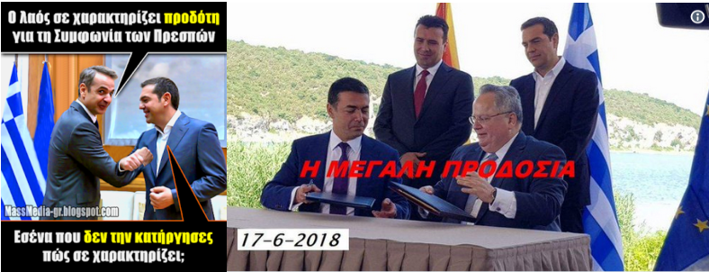 Η χρεοκοπία των Πρεσπών (ΥΛΟΠΟΙΕΙΤΑΙ ΤΟ ΣΧΕΔΙΟ ΤΟΥ ΜΕΓΑΛΟΥ ΙΣΡΑΗΛ ...